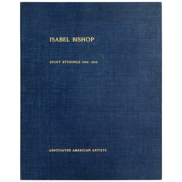 Isabel Bishop Collection of Eight Etchings Signed Numbered 20/50, 1938 ...