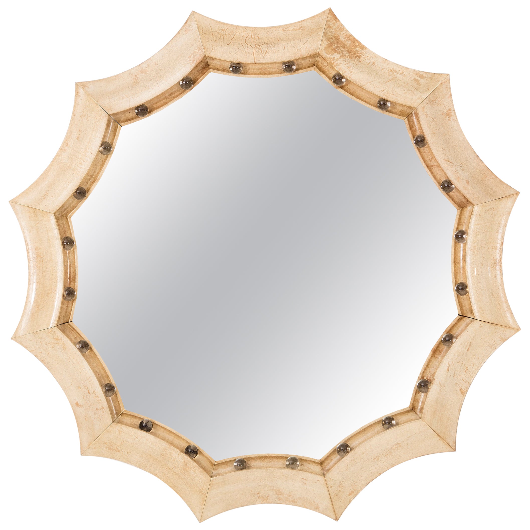 Old Wooden Carved Mystical Dragon Mirror at 1stDibs