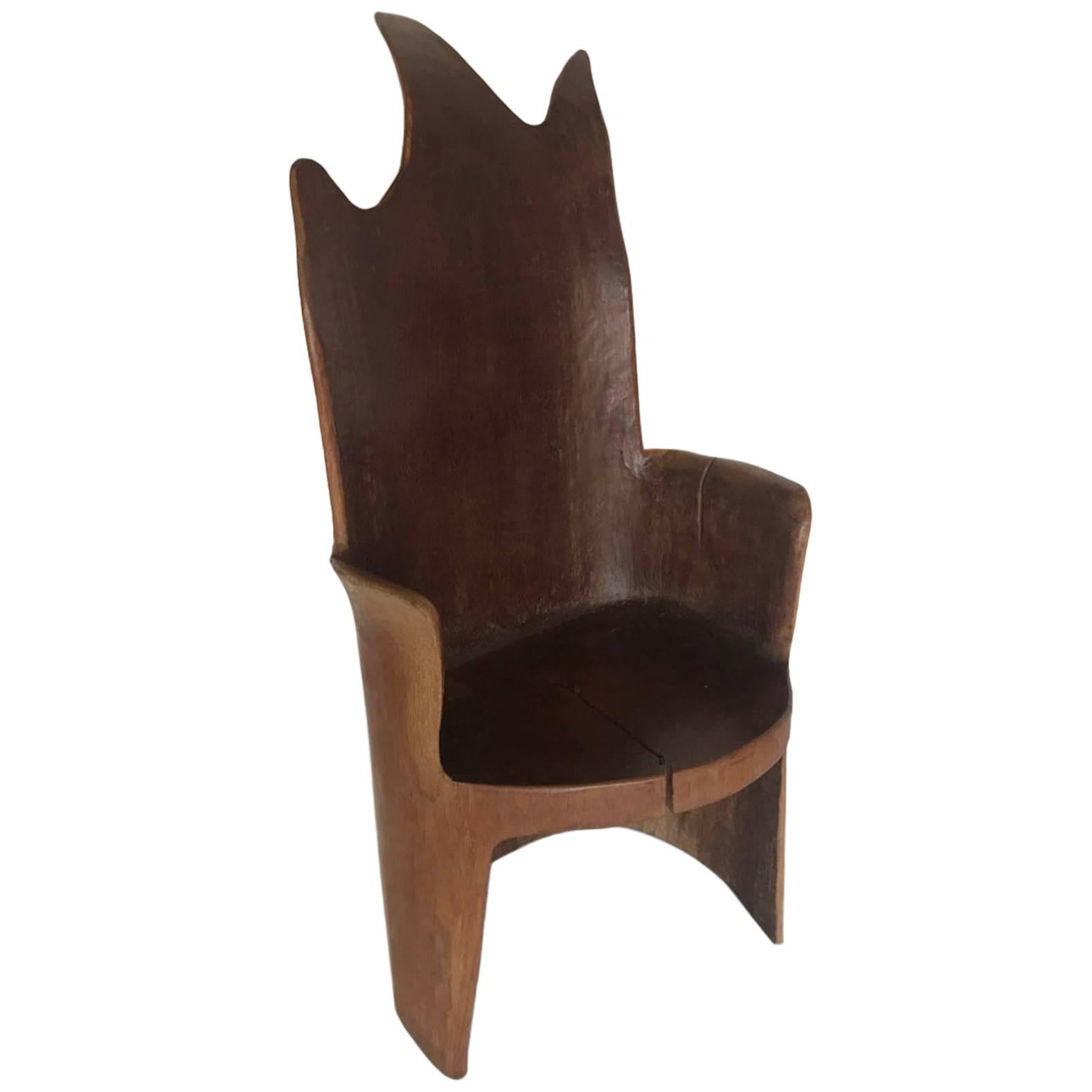 Original Organic Tree Trunk Root Chair at 1stDibs