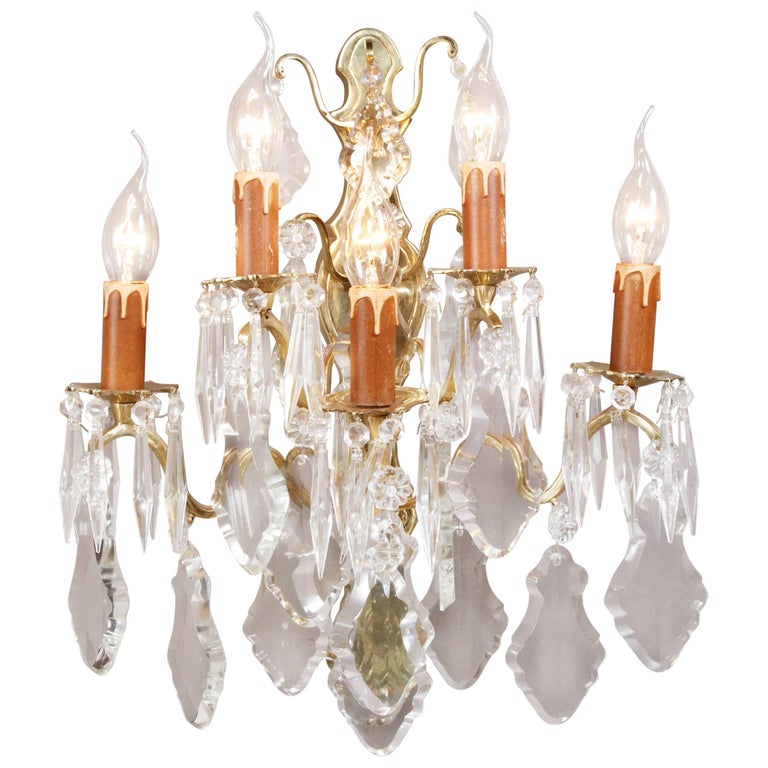 Applique Wall Light in Louis XV Style For Sale at 1stDibs