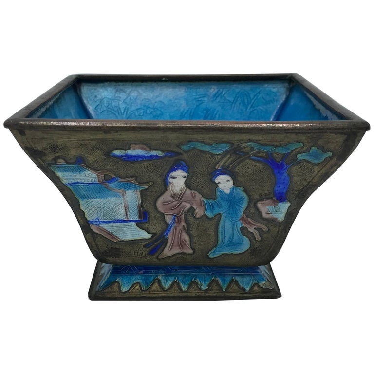1950s Cloisonné Bowl at 1stDibs