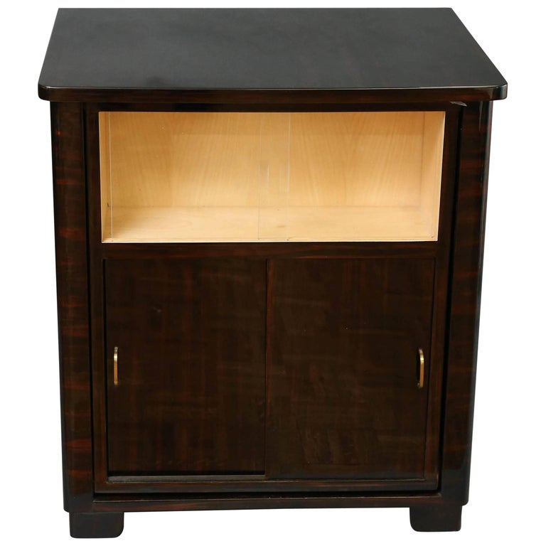 Art Deco French Rotating Bar from Palisander For Sale at 1stdibs