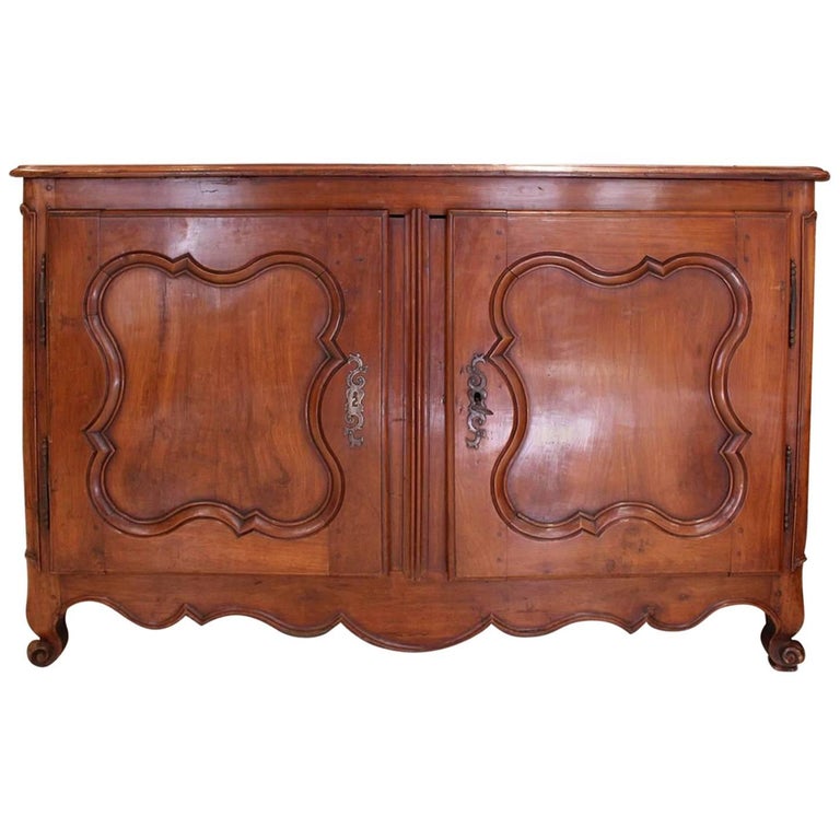 Antique French 18th Century Period Regence Walnut Buffet For Sale at ...