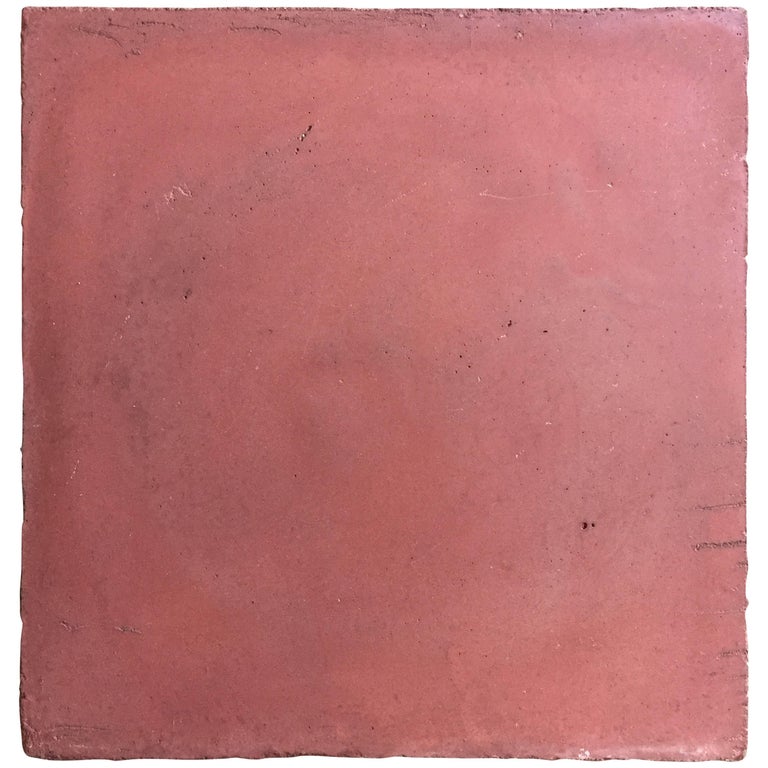Moroccan Handcrafted Encaustic Cement Tile Sample For Sale at 1stDibs