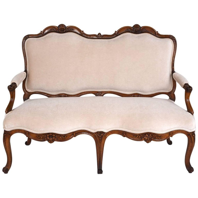 French Louis XV Sofa at 1stDibs