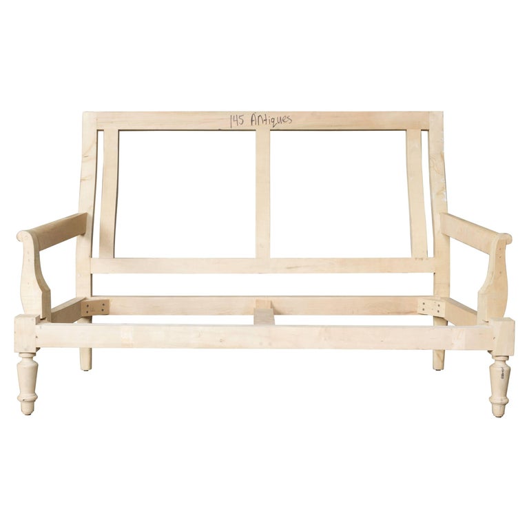 Unfinished Frame for a Napoleon III Style Settee For Sale at 1stDibs