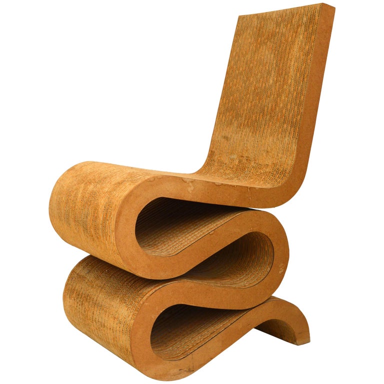 Frank Gehry Wiggle Chair at 1stDibs