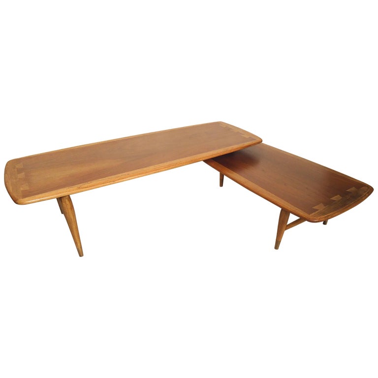Mid-Century Boomerang Table by Lane For Sale at 1stDibs