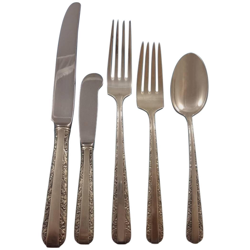 Candlelight by Towle Sterling Silver Flatware Set for Six Service 73 ...
