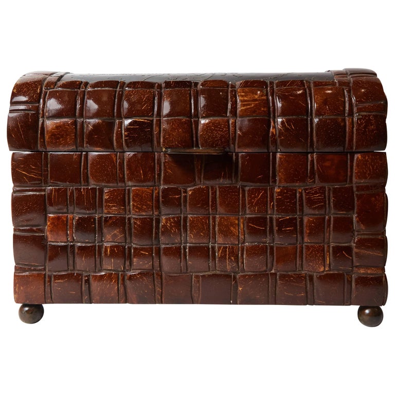Coconut Shell Box For Sale at 1stDibs