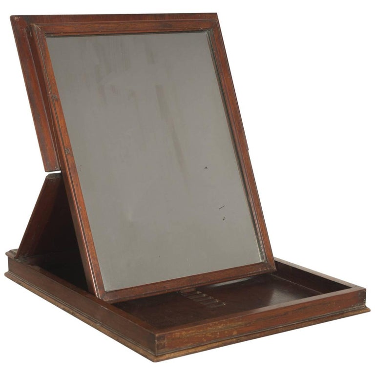 Army and Navy Campaign Mirror, circa 1910 at 1stDibs