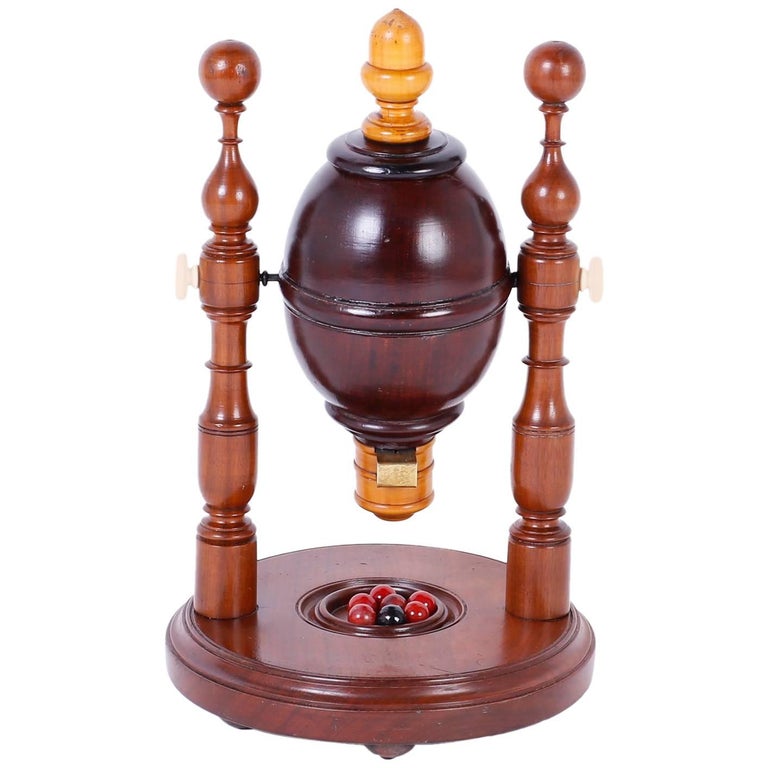 19th Century British Colonial Wood Counter Game For Sale at 1stDibs