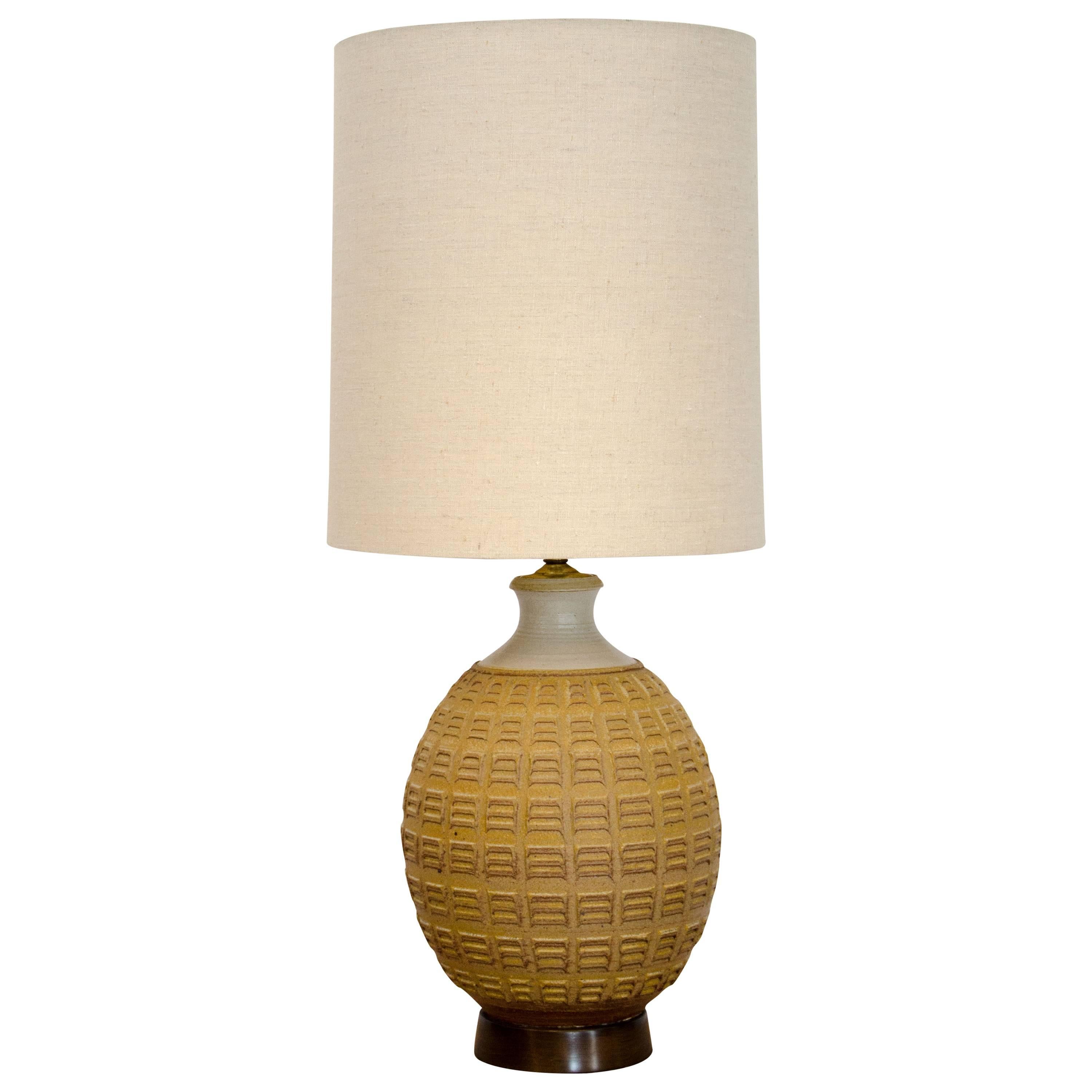 Tygart Studio Pottery Table Lamp at 1stDibs