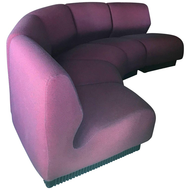 Don Chadwick Herman Miller Curved Sectional Sofa at 1stDibs