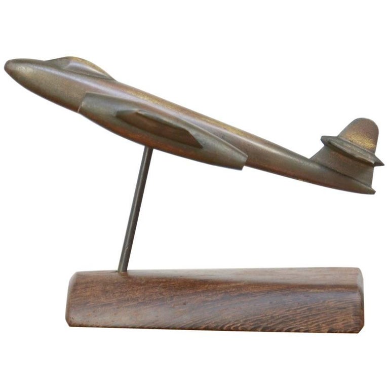 Mid-Century Gloster Meteor Sculpture at 1stDibs