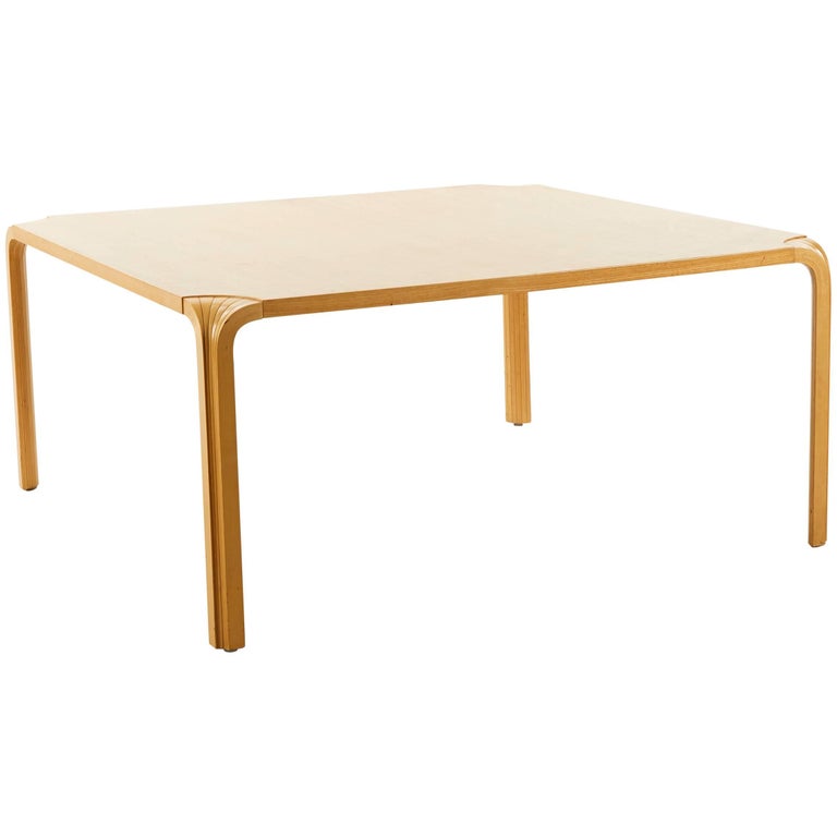 Alvar Aalto Fan Leg Coffee Table For Sale at 1stDibs