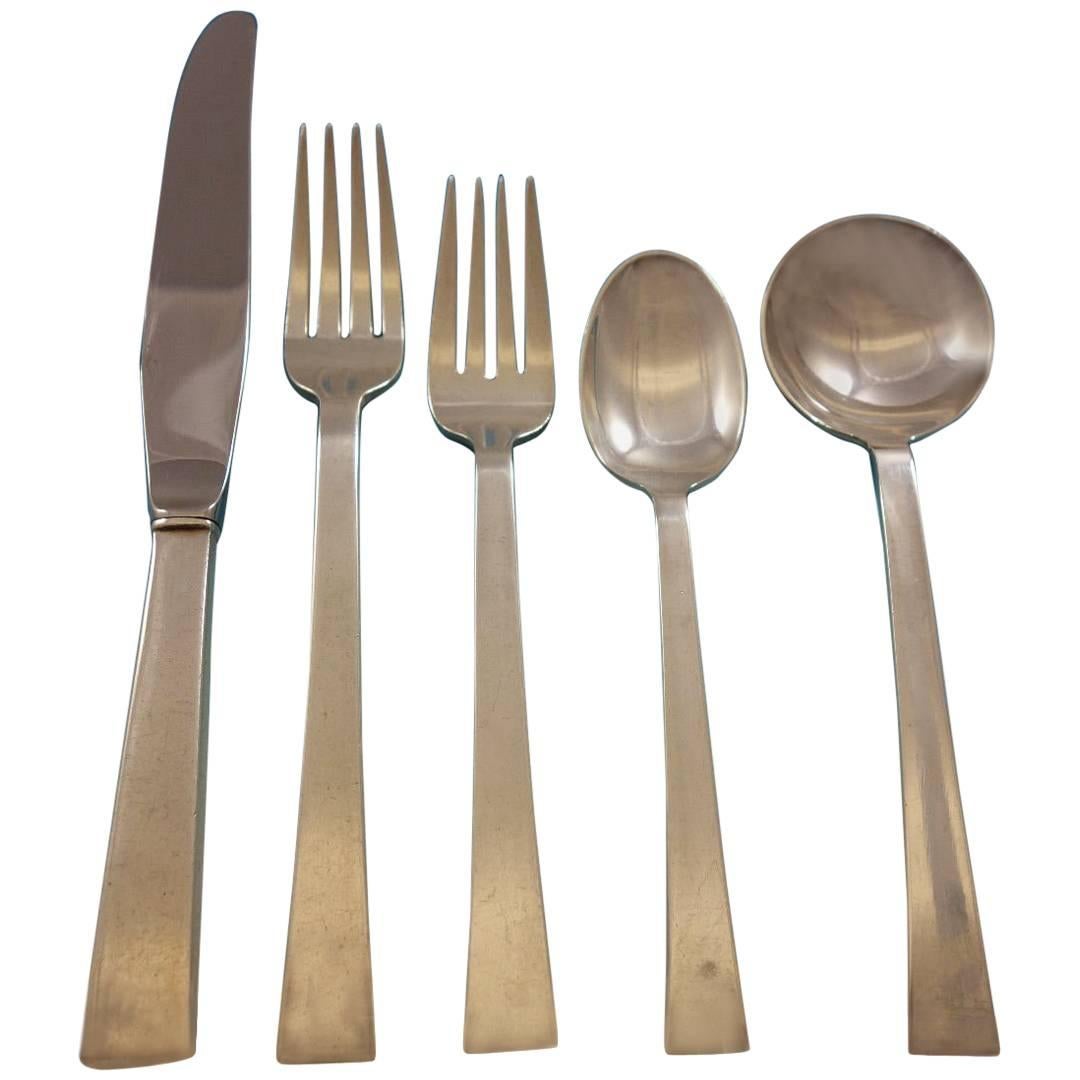Continental by International Sterling Silver Flatware Set for 12 ...