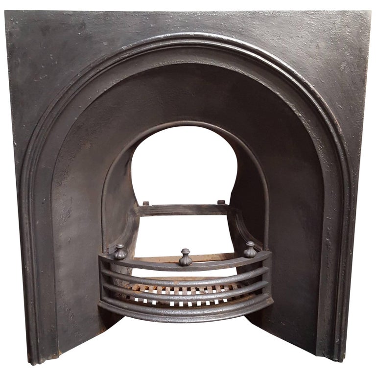 Original Cast Iron English, Victorian Bell Arch Insert For Sale at 1stDibs