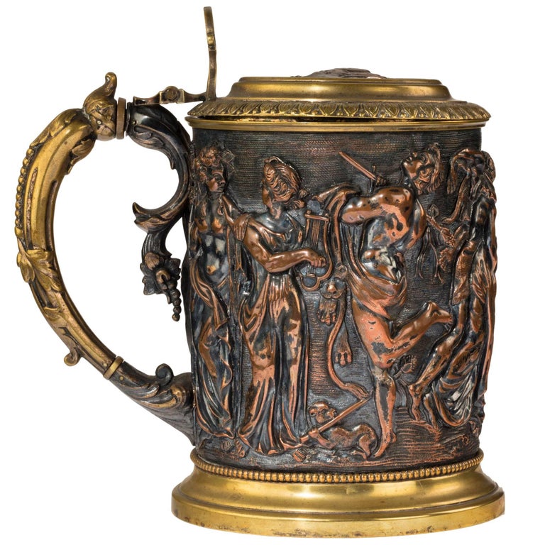 Mid-19th Century Victorian Scottish Tankard by Drummond of Glasgow at ...