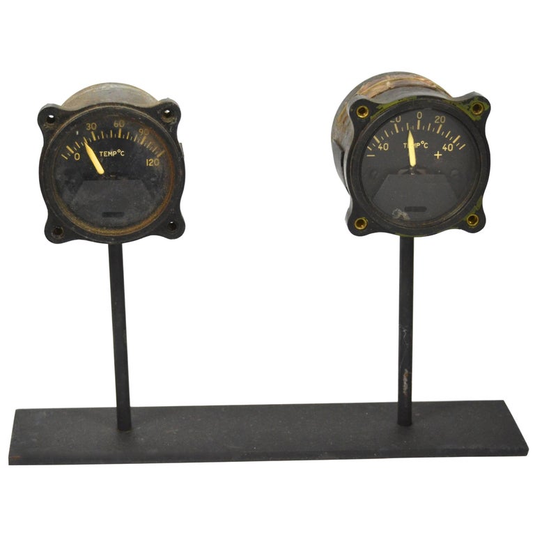 Rare WWI Fighter Plane Gauges at 1stDibs