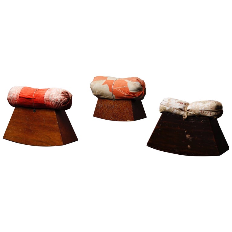 Three Meiji Era Geisha Pillows at 1stDibs
