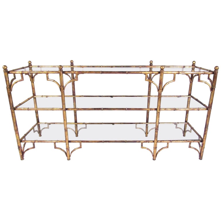 Contemporary Modern Decorator Style Display Table For Sale at 1stDibs