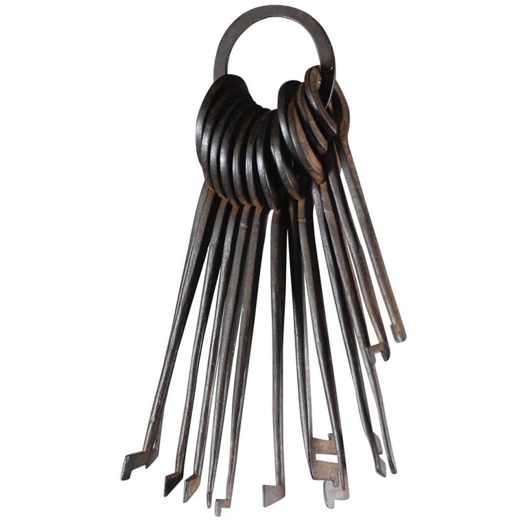 18th Century English Lock Pickers Skeleton Keys at 1stDibs