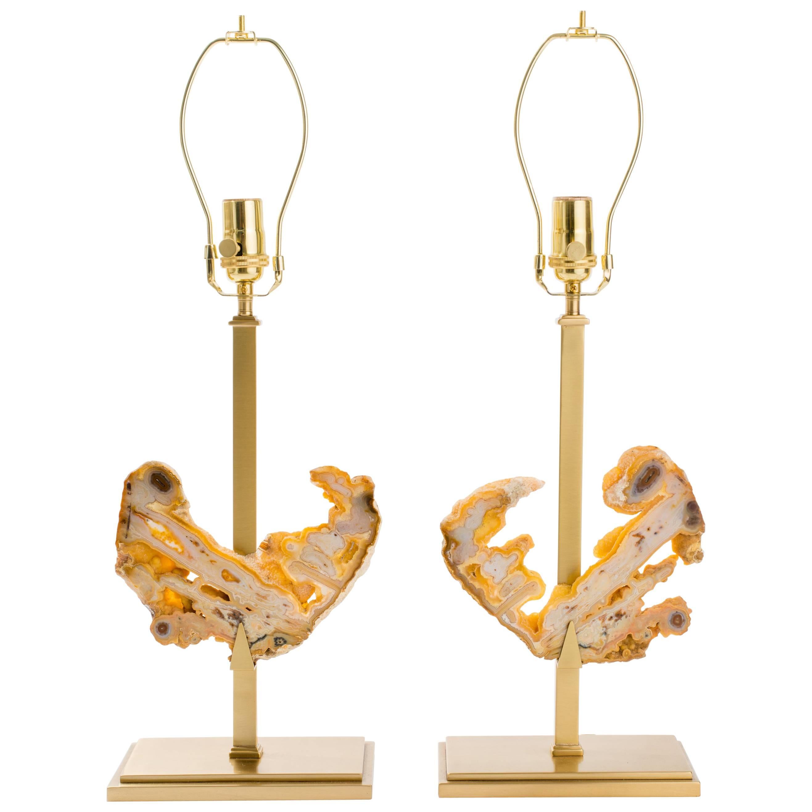 Custom Made Deer Horn Table Lamp At 1stDibs