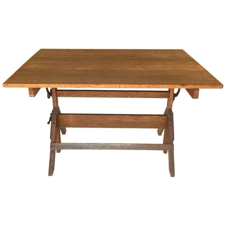Vintage Hamilton Drafting Table at 1stDibs