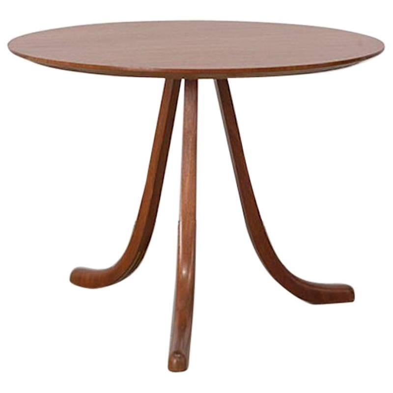 Three-Legged Side Table in Mahogany by Josef Frank, circa 1940 For Sale ...