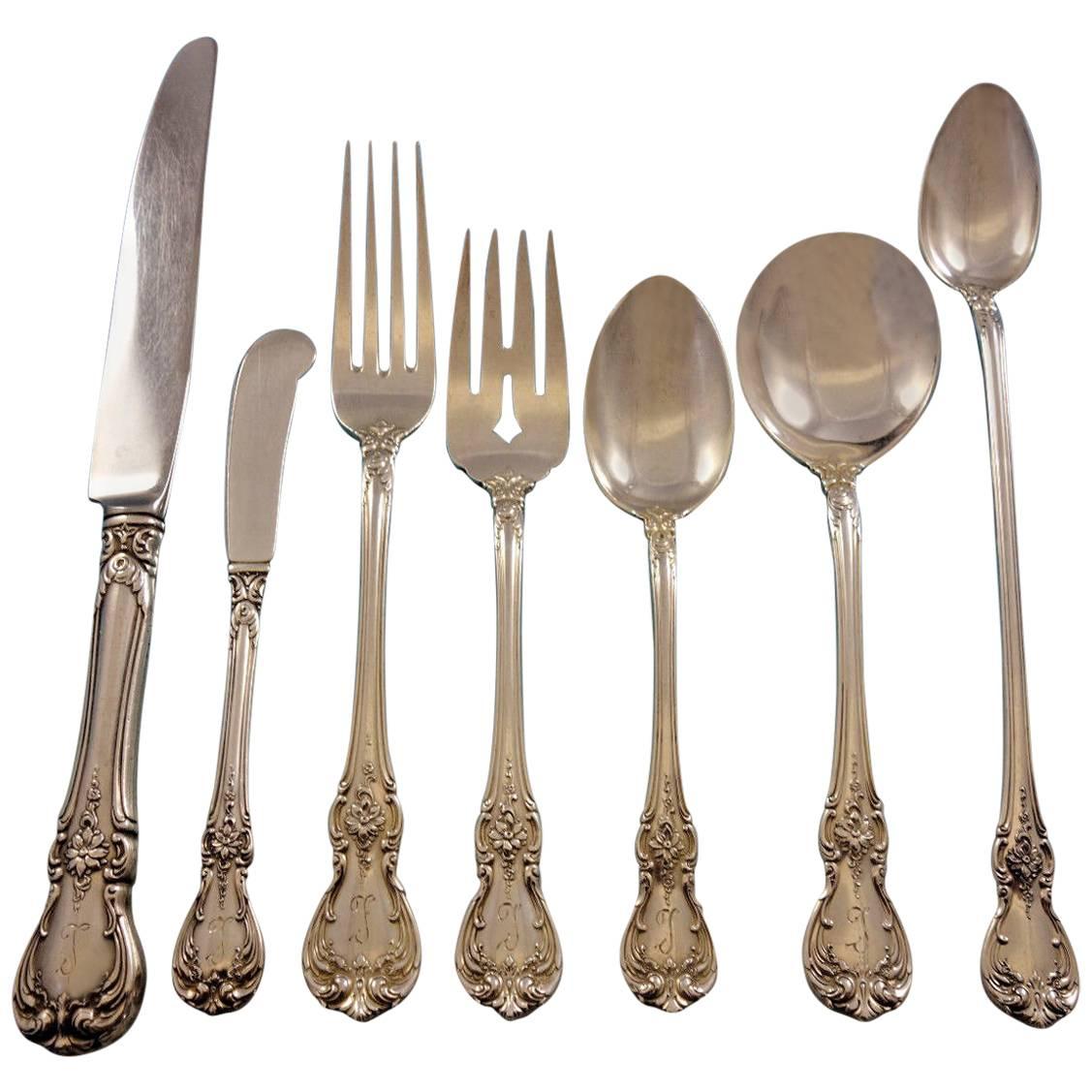 Old Master by Towle Sterling Silver Flatware Set For 8 Service 37 ...