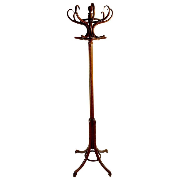 Bentwood Coat Stand Attributed to Thonet at 1stDibs