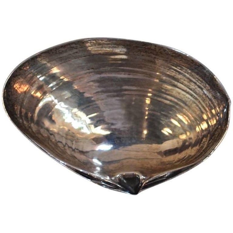 Sterling Silver Clam Shell For Sale at 1stDibs