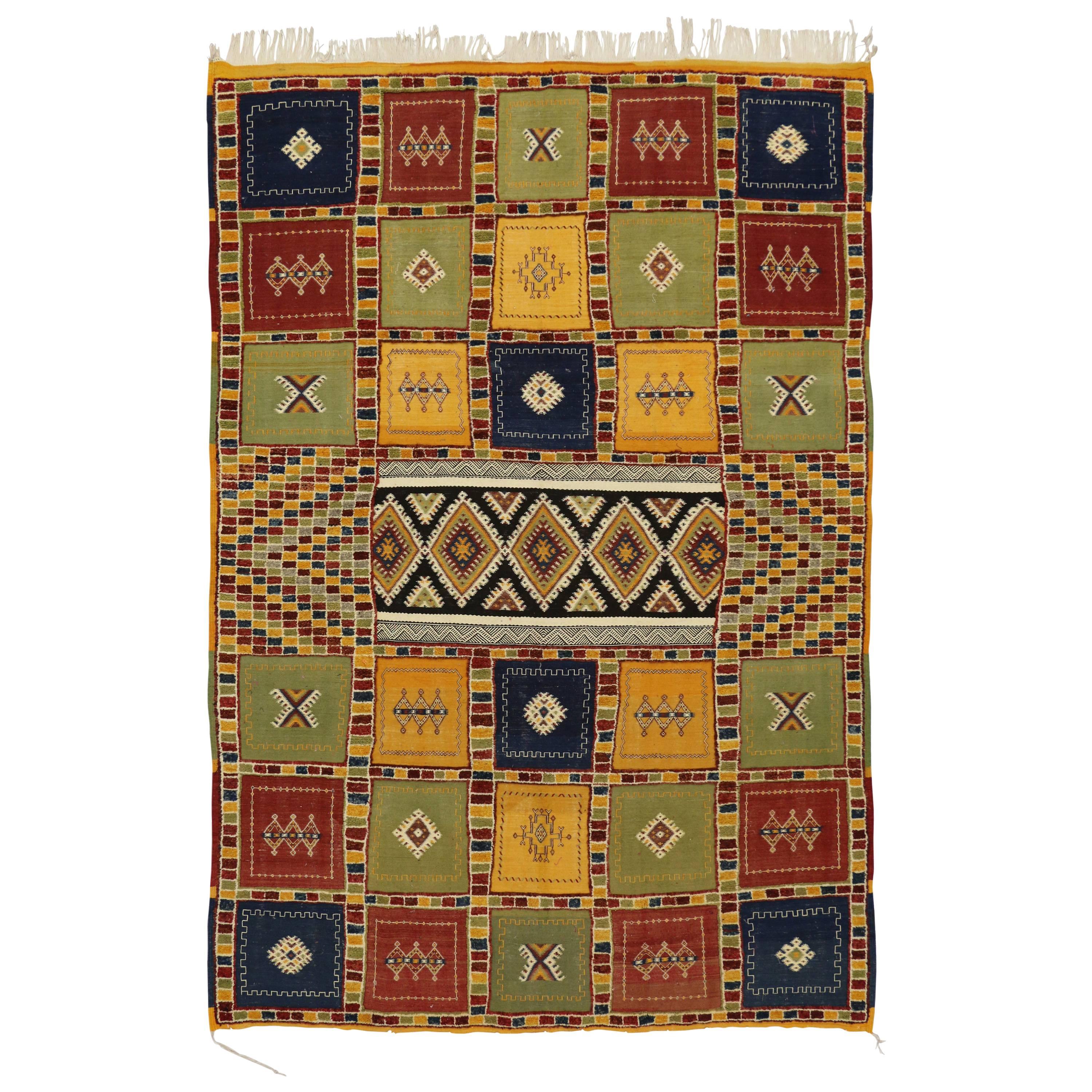 Vintage Turkish Kilim For Sale at 1stDibs