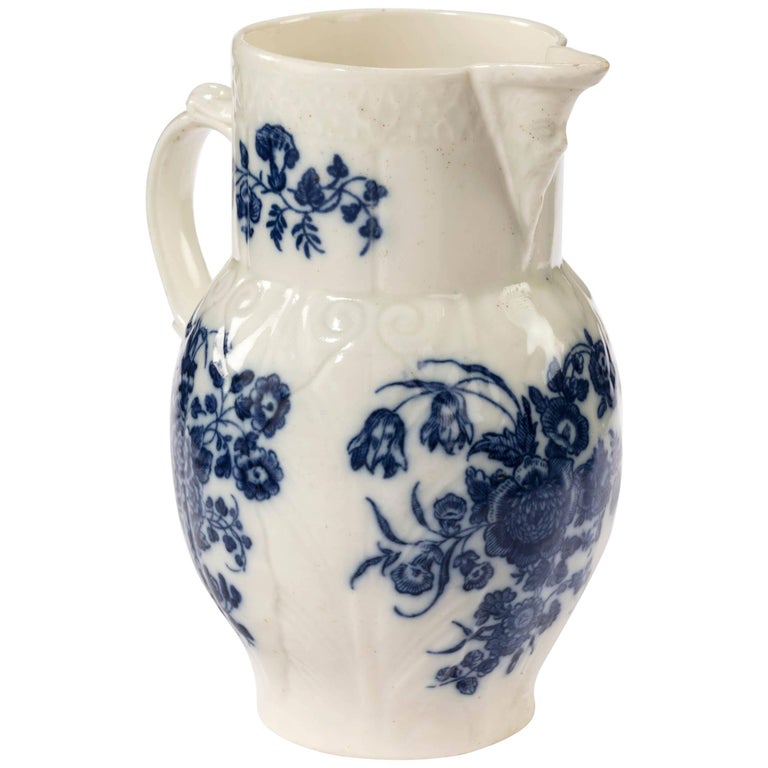 18th Century Caughley Porcelain Jug For Sale at 1stDibs