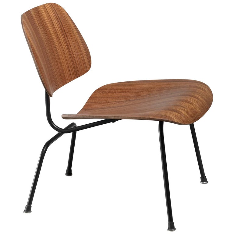 Rare Zebrano Edition of the Eames LCM Chair for Herman Miller, USA For ...