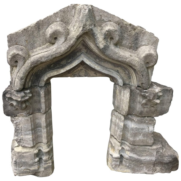 17th Century French Limestone Window at 1stDibs