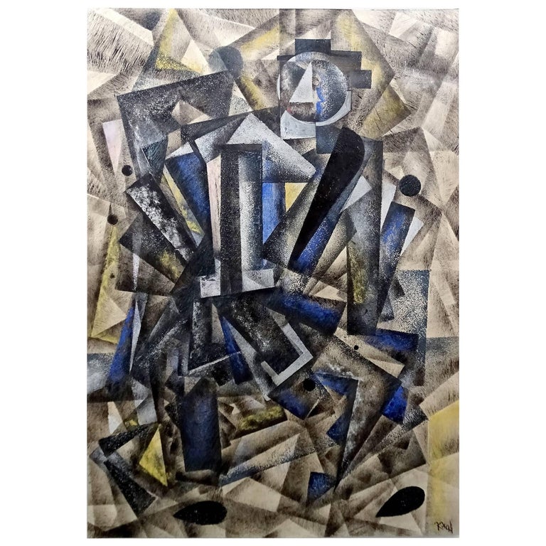 Avantgarde Cubist Russian Painting, Malevich Popova Rodchenko Era Style ...