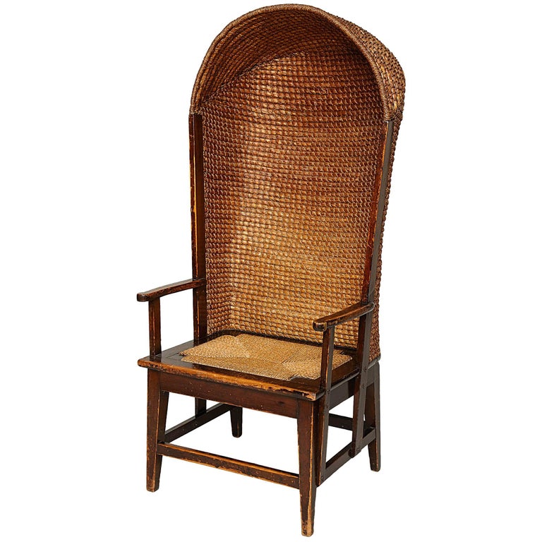 Rare Hooded Orkney Chair at 1stDibs | orkney chairs