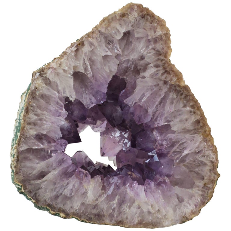Large Natural Purple Amethyst Crystal Sculpture at 1stDibs