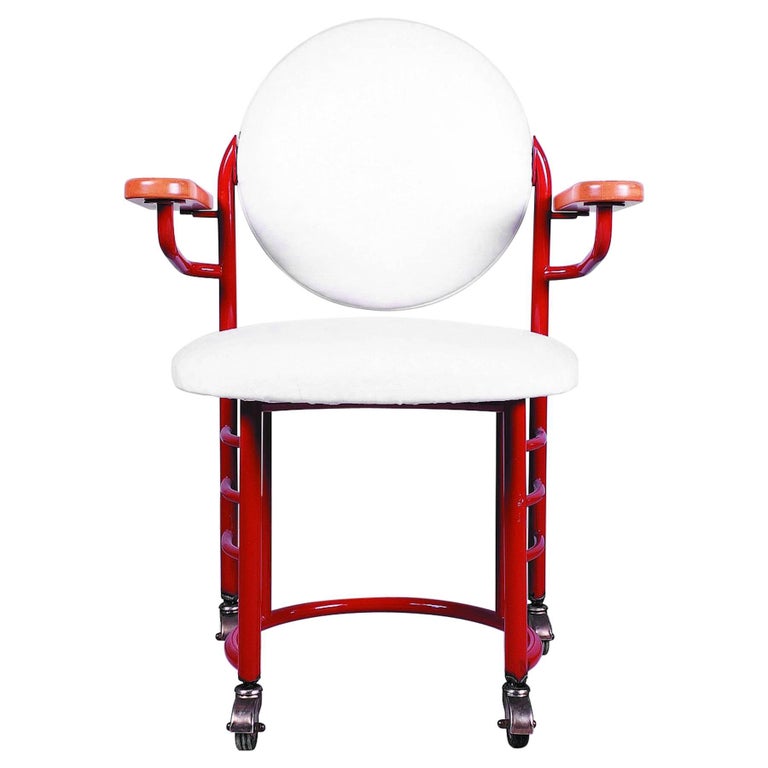 Johnson Wax Chair by Frank Lloyd Wright, Made by Cassina at 1stDibs
