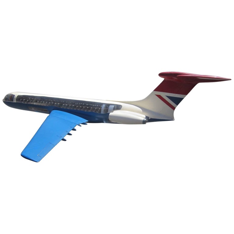 British Airways VC10 Cutaway Model at 1stDibs | cutaway airplane models ...