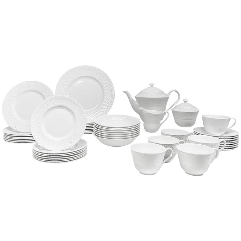 Spode Mansard Pattern Bone China, 49-Piece at 1stDibs