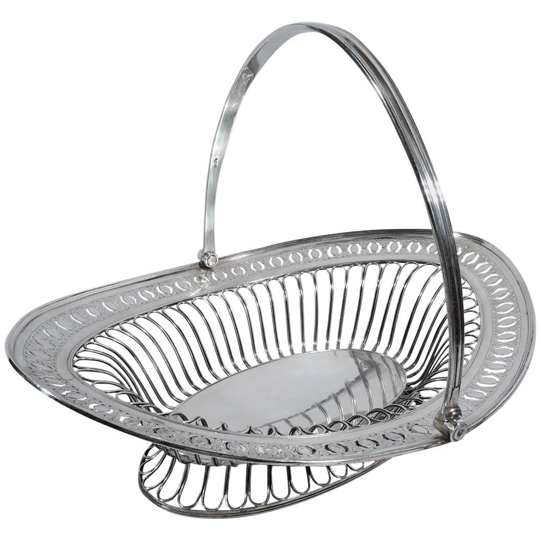 Sterling Silver Decorative Baskets - 59 For Sale at 1stdibs
