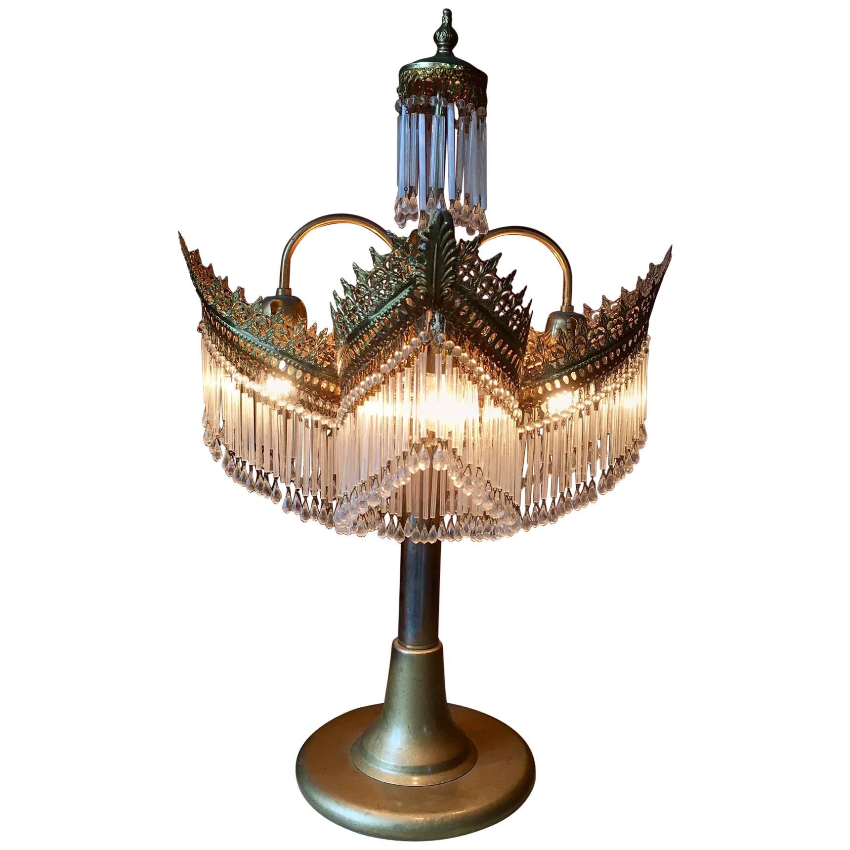 Beautiful French 1920s Table Lamp at 1stDibs | 1920s lamps, 1920s table ...