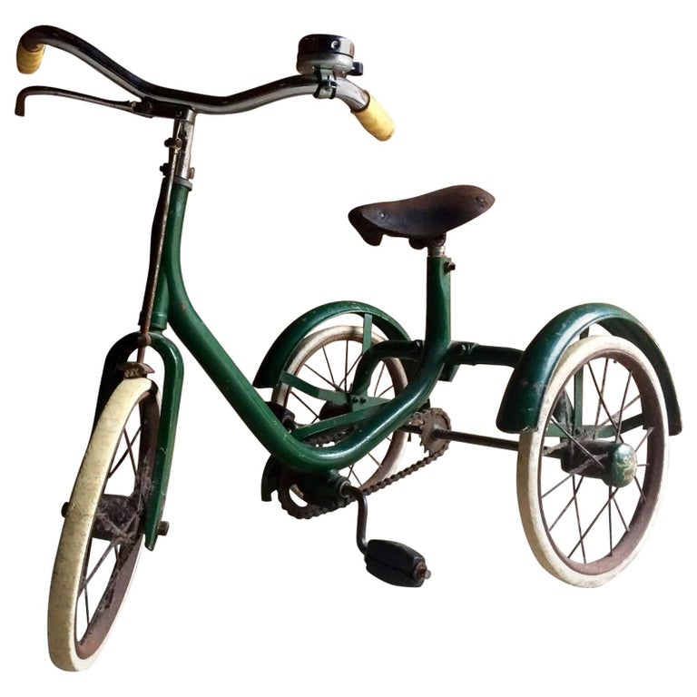 Midcentury Early 1930s Tricycle Bike at 1stDibs