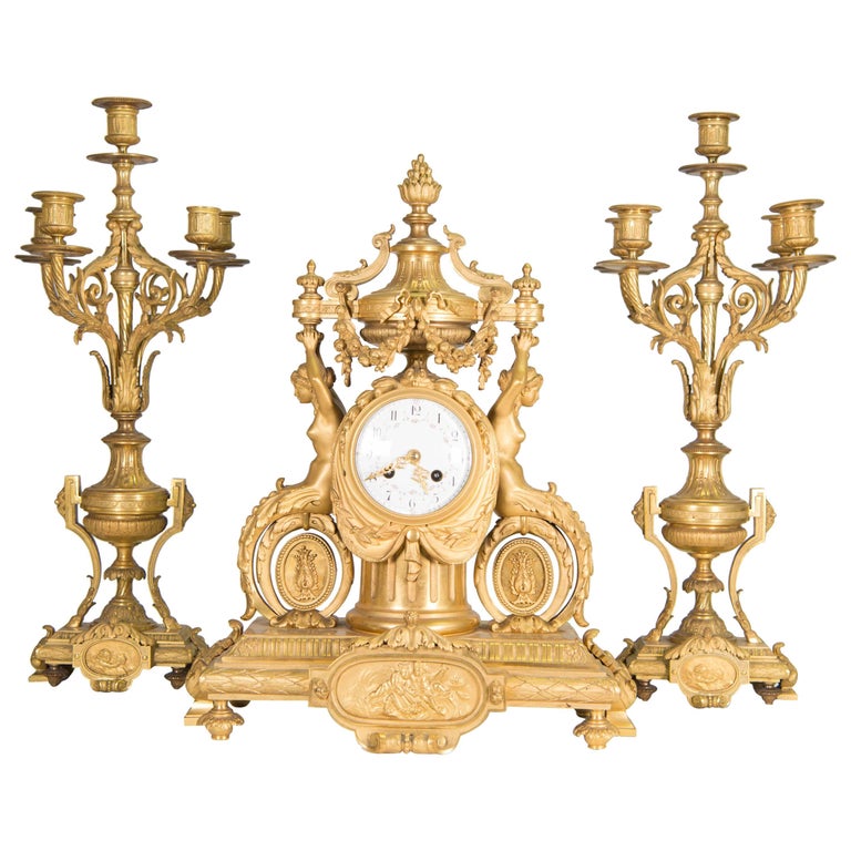 Austrian Neoclassical Period, Double-Headed Eagle Wall Clock For Sale ...