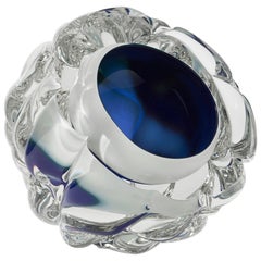 Mercury Series, Set of Four Contemporary Handmade Glass Objects, Made ...