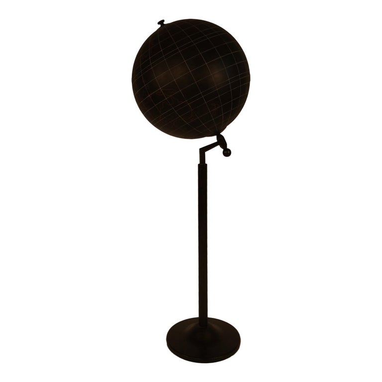 Aviation Training Globe on Steel Stand from Paris at 1stDibs
