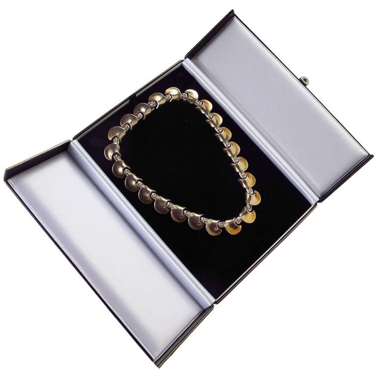 Trifari Vintage Modernist Necklace by Alfred Philippe, circa 1940s ...